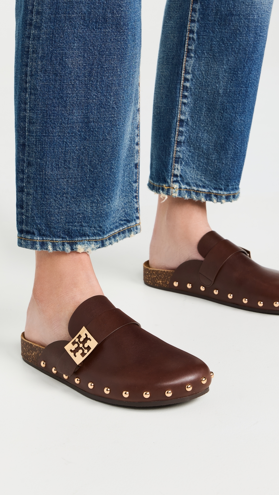 TORY BURCH Mellow Stud Mules
